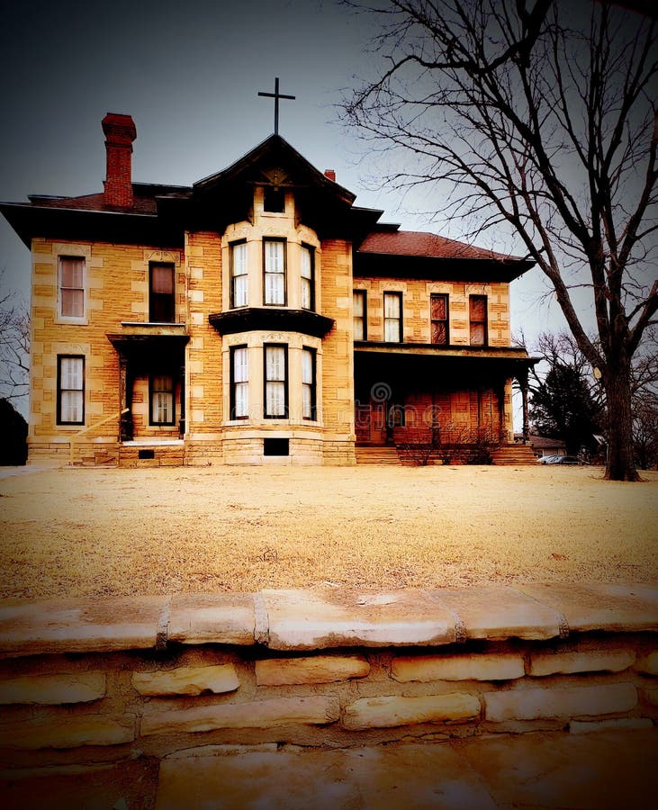 Haunted church stock image. Image of dark, building, grave - 1654679