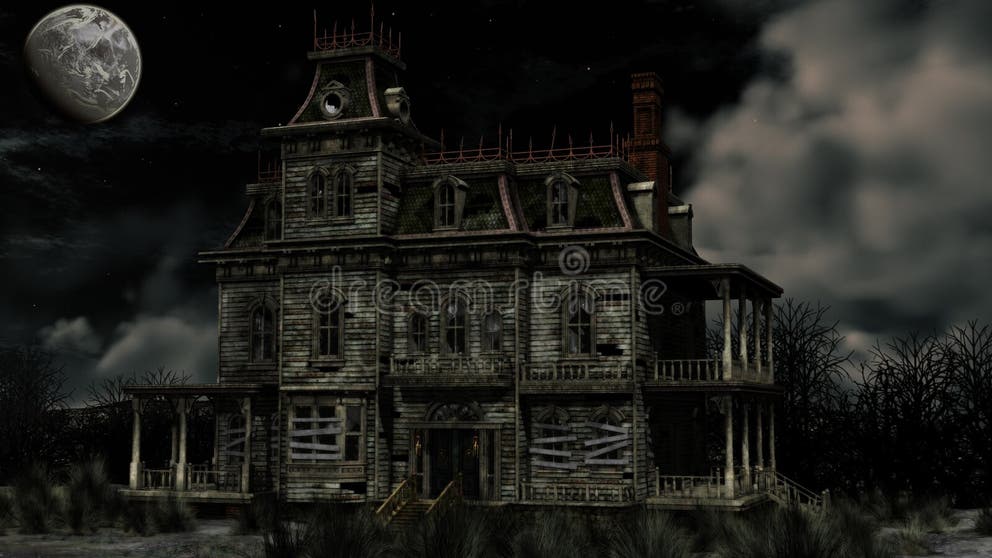 Haunted House Graphics Stock Illustrations – 1,534 Haunted House ...