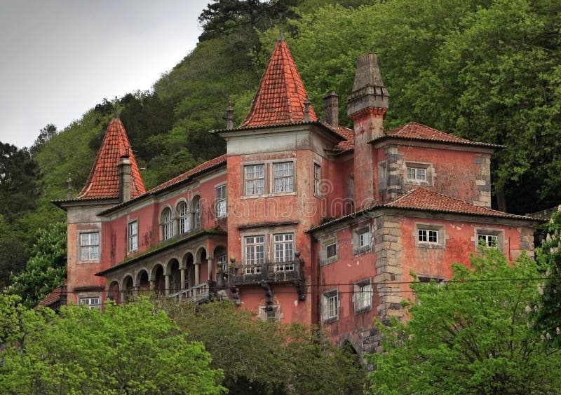 Haunted house stock image. Image of tile, balcony, residence - 910771