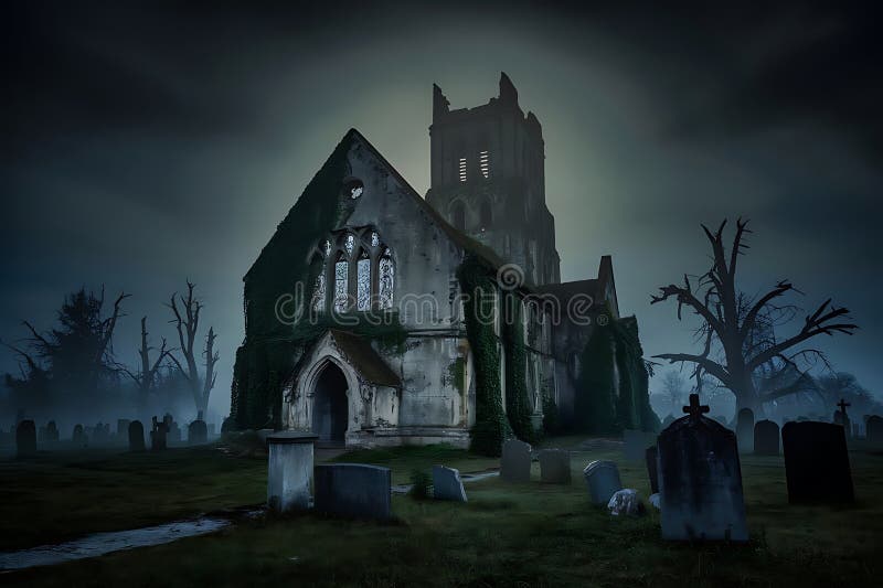 Haunting Spooky and Eerie Background Set. Stock Photo - Image of ...