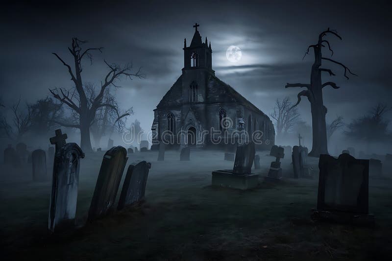 Haunting Spooky and Eerie Background Set. Stock Image - Image of ...