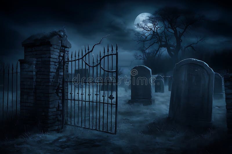 Haunting Spooky and Eerie Background Set. Stock Image - Image of ...