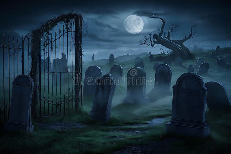 Haunting Spooky and Eerie Background Set. Stock Photo - Image of ...