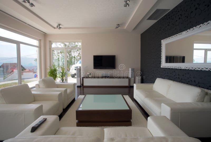 Haus-Innenraum stockbild. Bild von umgebend, leben, höflich - 17763687