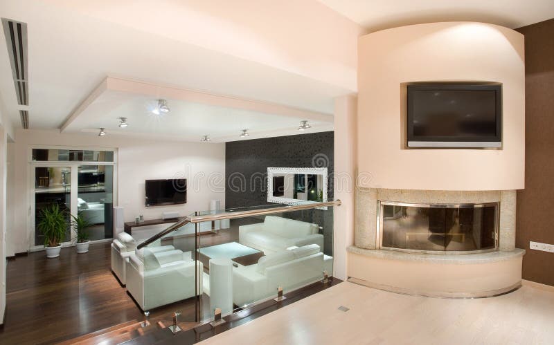 Haus-Innenraum stockbild. Bild von umgebend, leben, höflich - 17763687