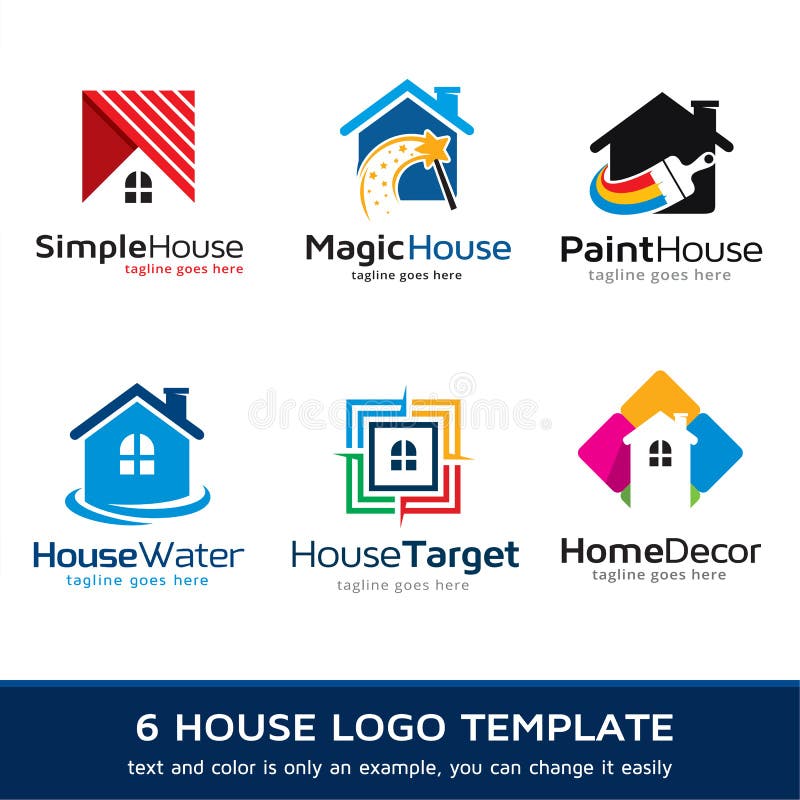 Haus Logo Stock Illustrationen, Vektoren, & Kliparts - 207,497 Stock ...