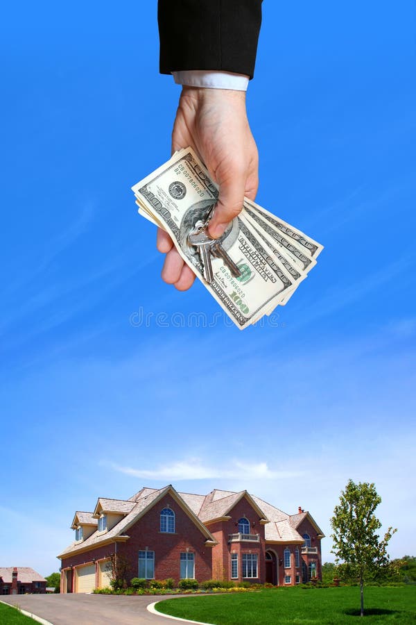 Haus und Hand stockbild. Bild von hand, haus - 2226871