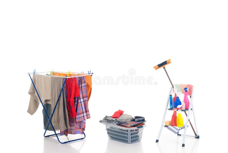 Haushalt, Haushaltung stockbild. Bild von lockenwickler - 8919881