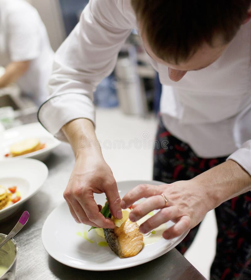 Haute cuisine stock photo. Image of decoration, cooking - 48576816