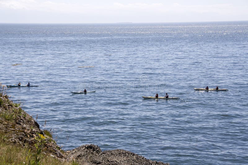 Hav som kayaking redaktionell bild. Bild av vatten, ljud - 33649986