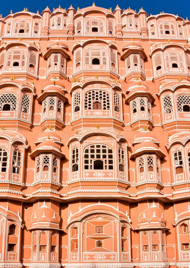Hava mahal, Jaipur, India. stock photo. Image of islam - 5694710
