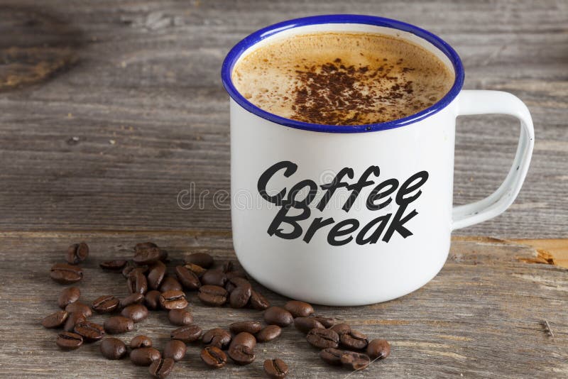 Have a break with Coffee stock photo. Image of objects - 38044500