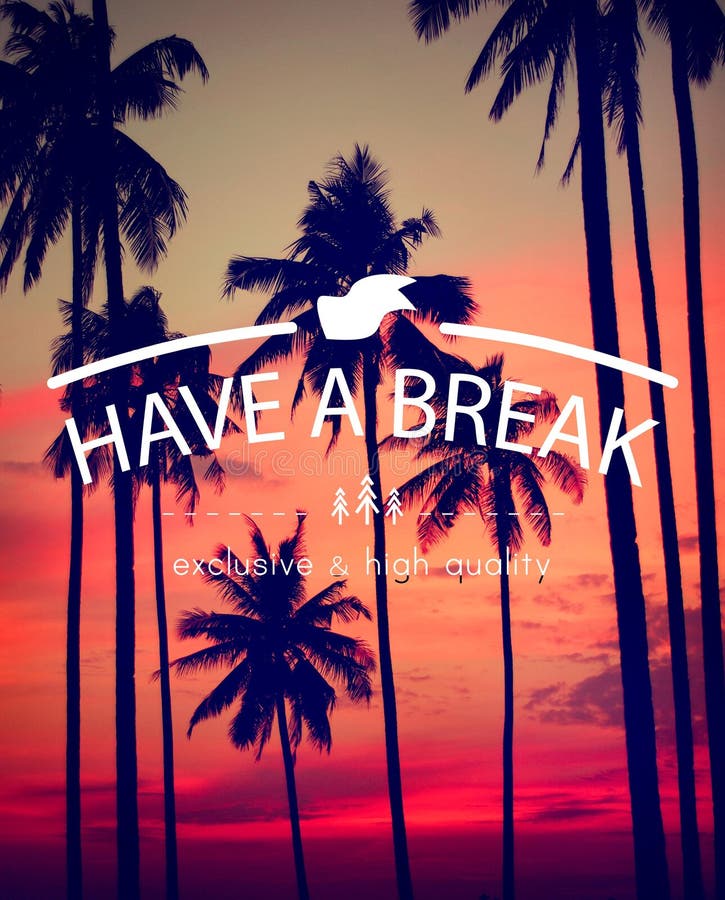 Have a Break Relaxation Stop Resting Concept Stock Photo - Image of ...