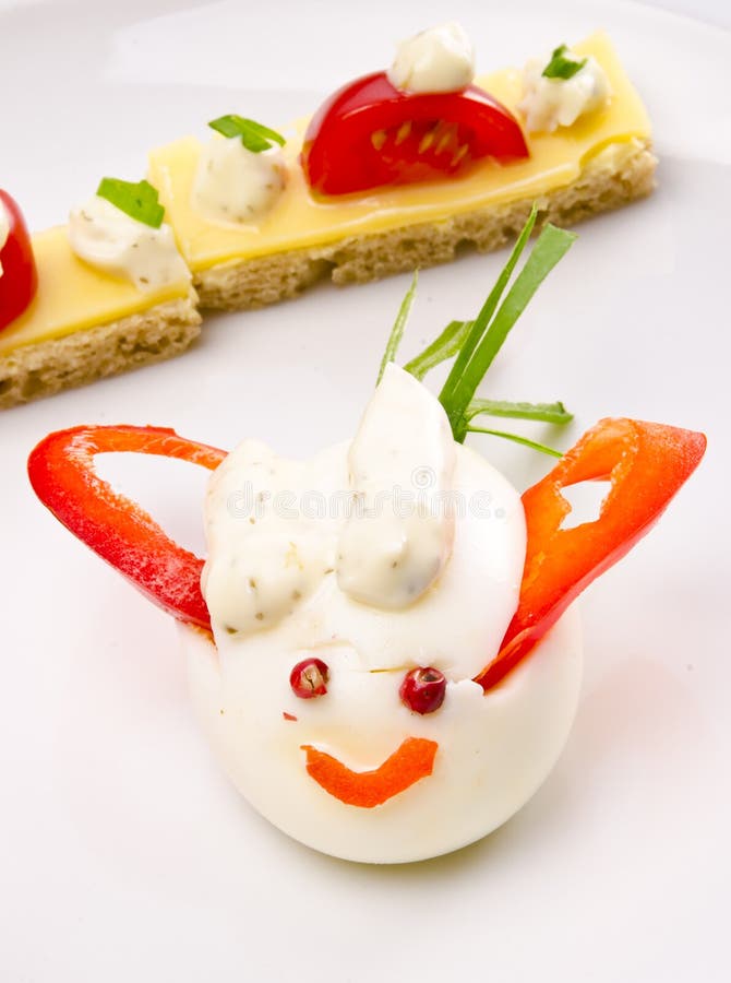 Have Breakfast for Children Stock Photo - Image of meat, fresh: 25117094