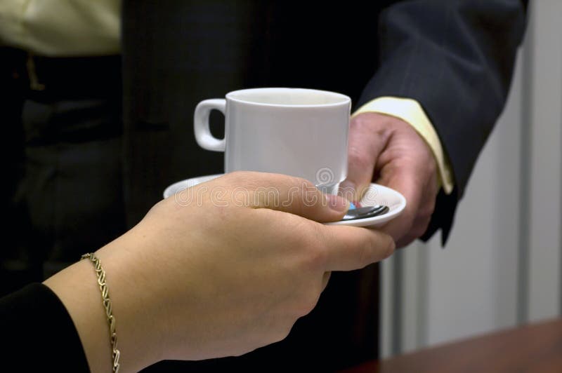 Have a coffee stock photo. Image of boss, equipment, solve - 1685316