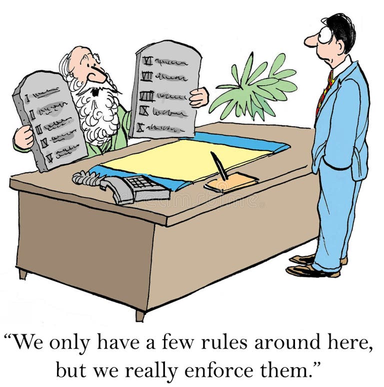 Rules Cartoon Stock Illustrations – 10,502 Rules Cartoon Stock ...