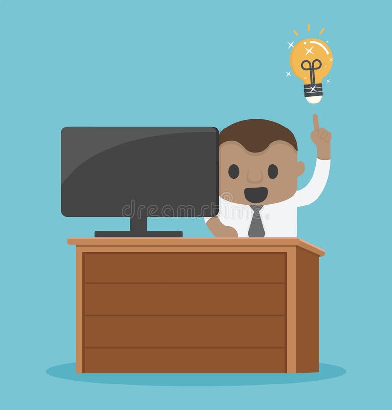 Have a good idea stock vector. Illustration of imagination - 167384927