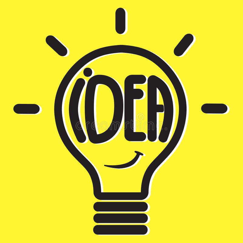 Have a good idea stock vector. Illustration of icon, idea - 75746545