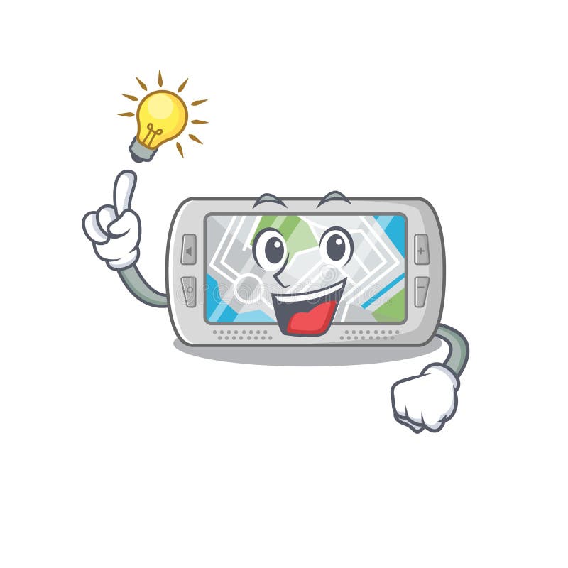 Have an Idea Cartoon Style Global Positioning System Toy Stock Vector ...