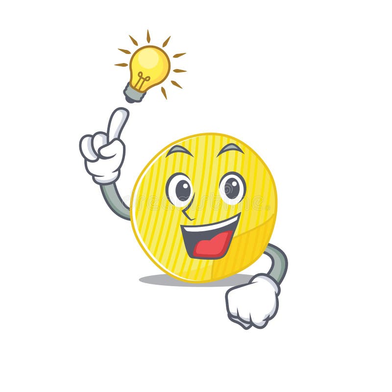 Thinking Potato Character Cartoon Style Stock Vector - Illustration of ...