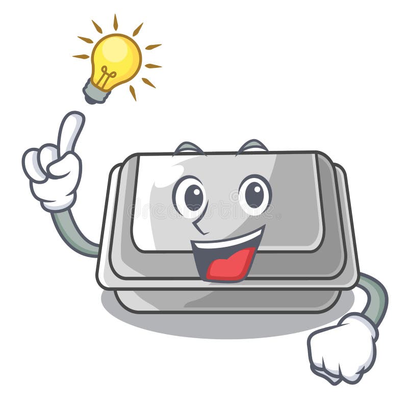 Have an Idea Plastic Box in the Character Closet Stock Vector ...