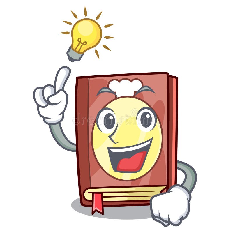 Vector Book Idea Mascot Illustration Stock Illustrations – 816 Vector ...