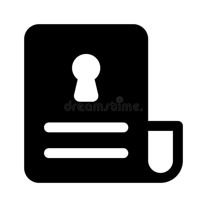 Have a Look at this Amazing Icon of Secure Document, Ready To Use ...