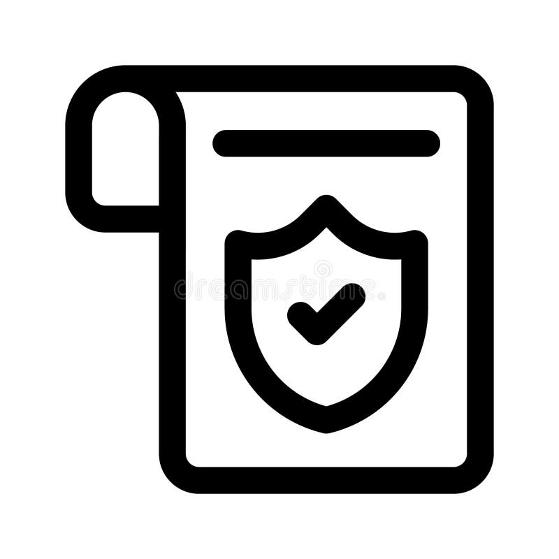 Have a Look at this Amazing Icon of Secure Document, Ready To Use ...