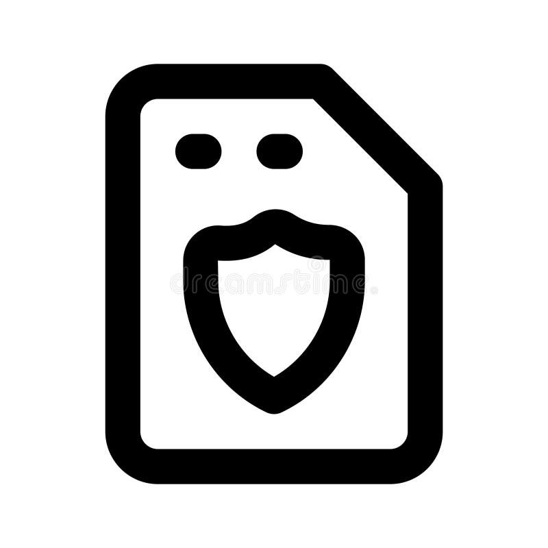 Have a Look at this Amazing Icon of Secure Document, Ready To Use ...