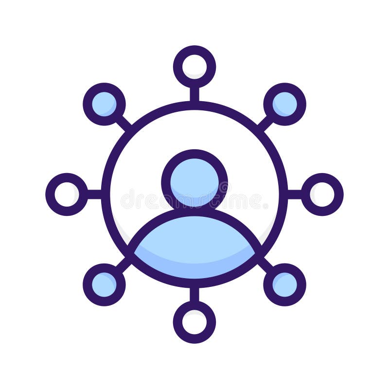 Have a Look at this Amazing Icon of User Network in Modern Style ...