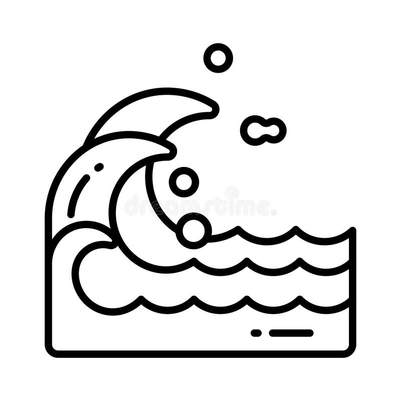 Have a Look at this Amazing Vector of Ocean Wavers, Editable Design ...