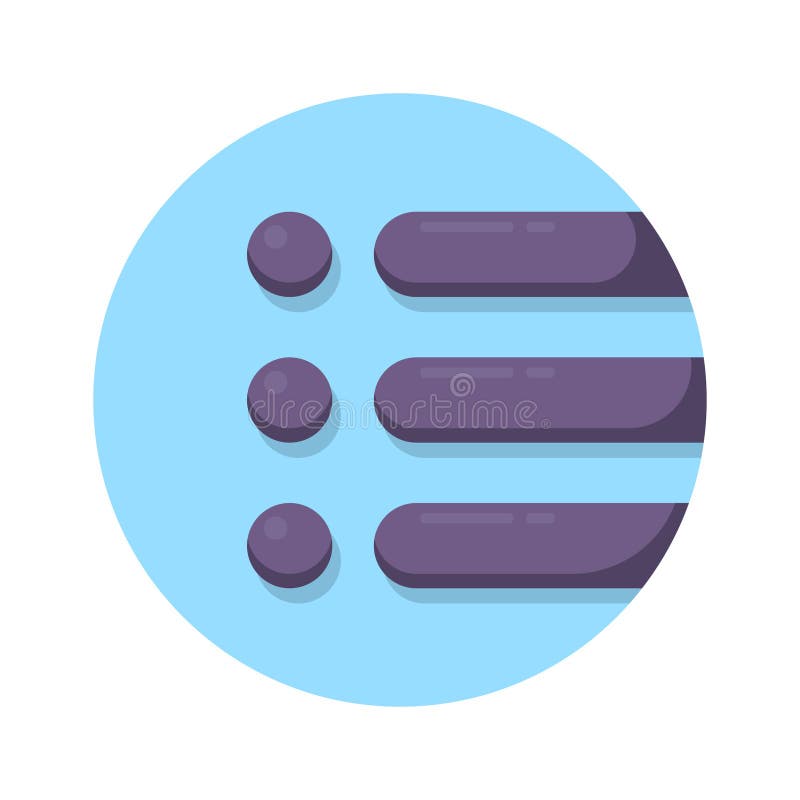 Have a Look at this Beautifully Designed Icon of Menu Bar in Flat ...