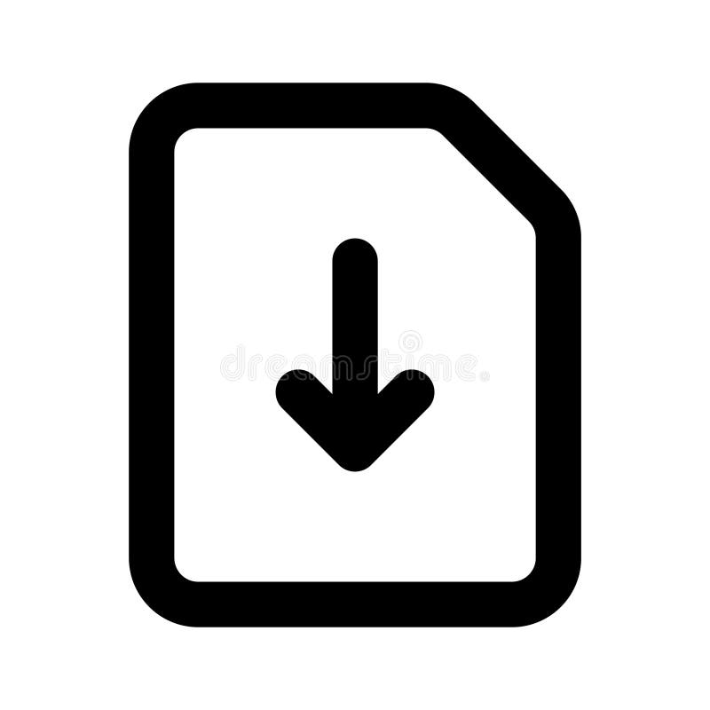 Have a Look at this Catchy Icon File Downloading Stock Vector ...