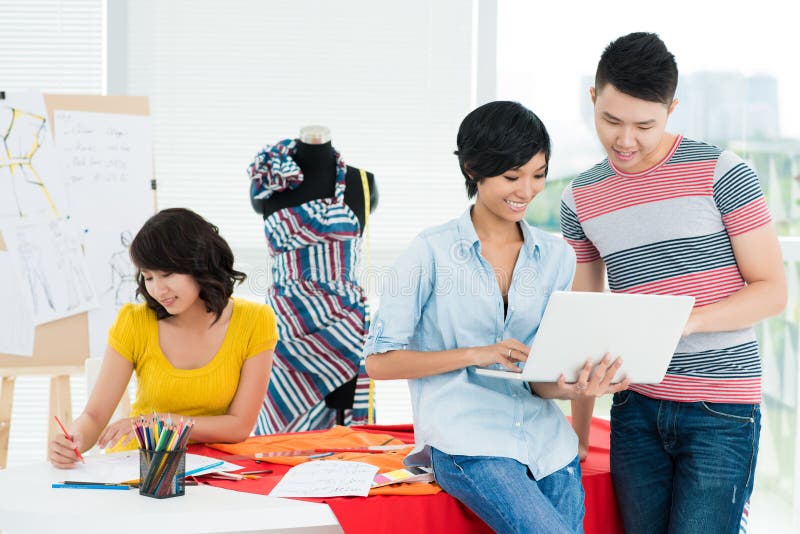 Have a look! stock image. Image of information, male - 32194189