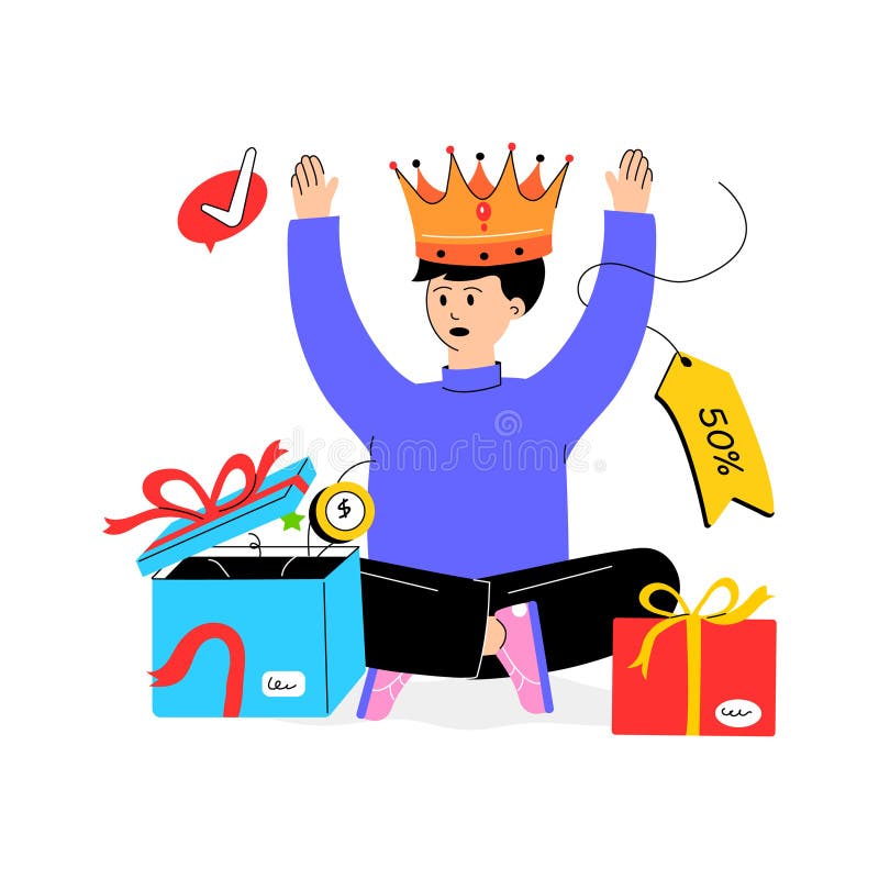 Have a Look at this Vector Illustration of Premium Customer Stock ...