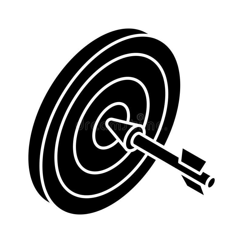 Have a Look at this Visually Perfect Icon of Dartboard, Target, Aim ...