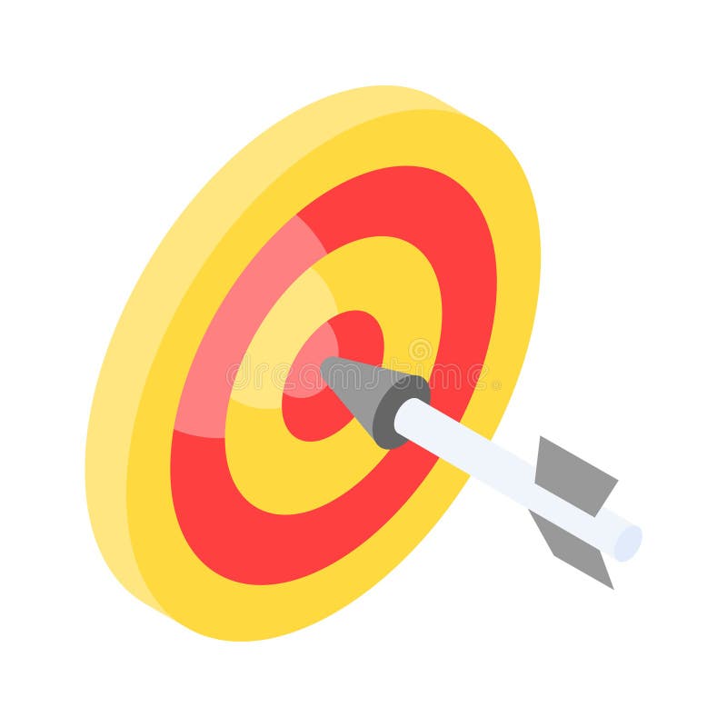 Have a Look at this Visually Perfect Icon of Dartboard, Target, Aim ...