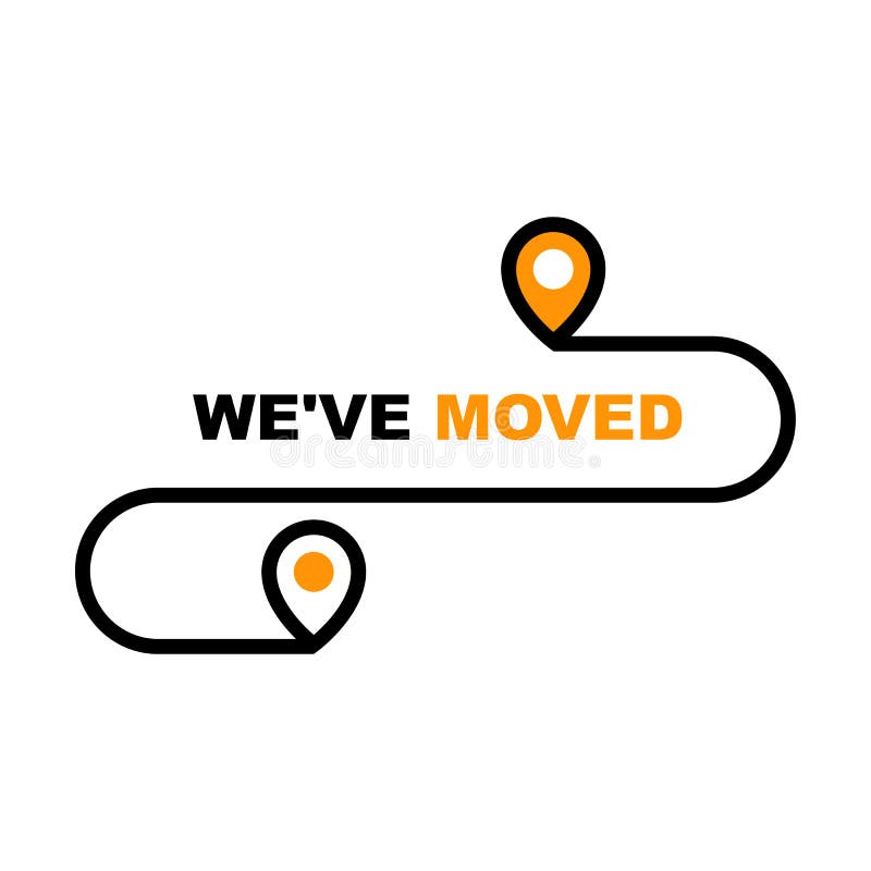 We Have Moved Icon - Resettlement, Relocation and Ecommerce Delivery or ...