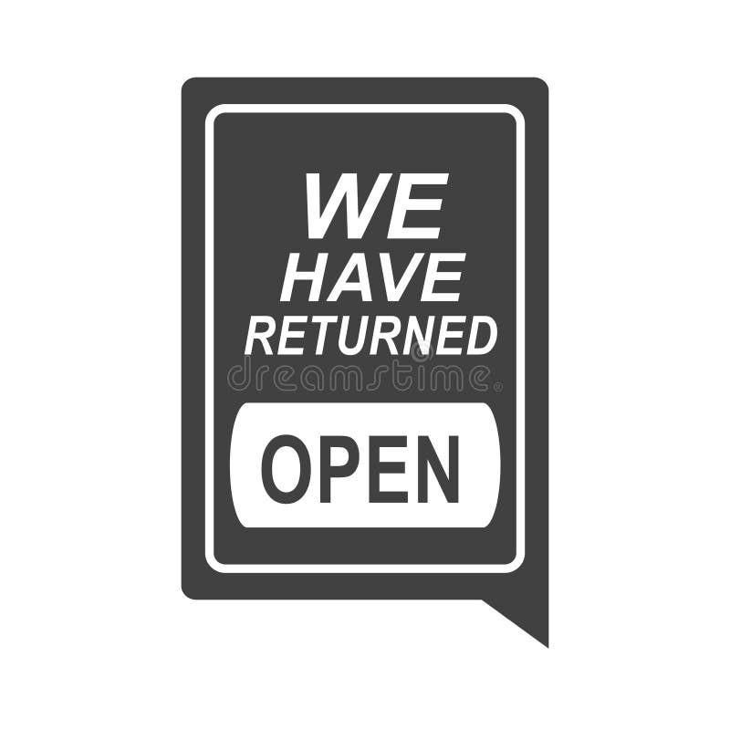 Returned Sign Stock Illustrations – 396 Returned Sign Stock ...