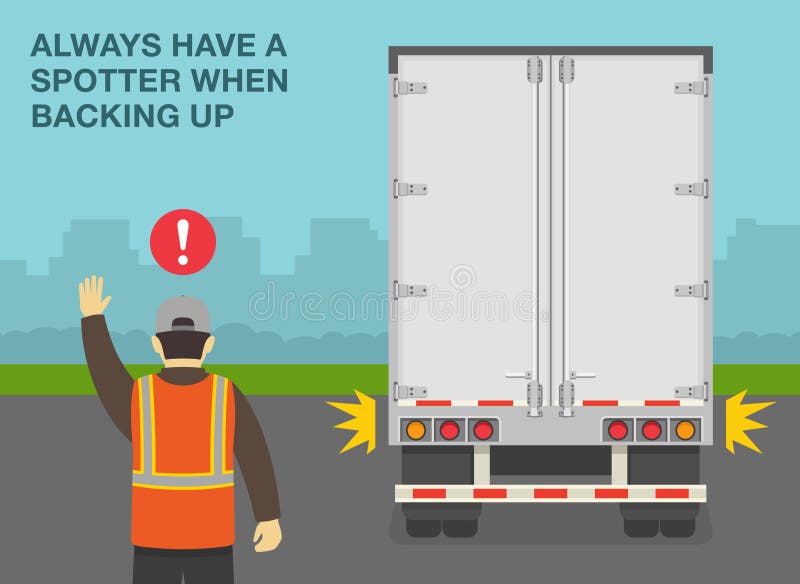 Always Have a Spotter when Backing Up. Spotter Helps To Reverse Truck ... Always Have a Spotter when Backing Up. Spotter Helps To Reverse Truck ...