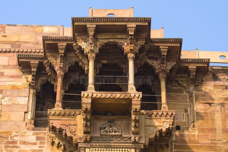 Haveli stock image. Image of brick, hindi, india, blue - 27977563