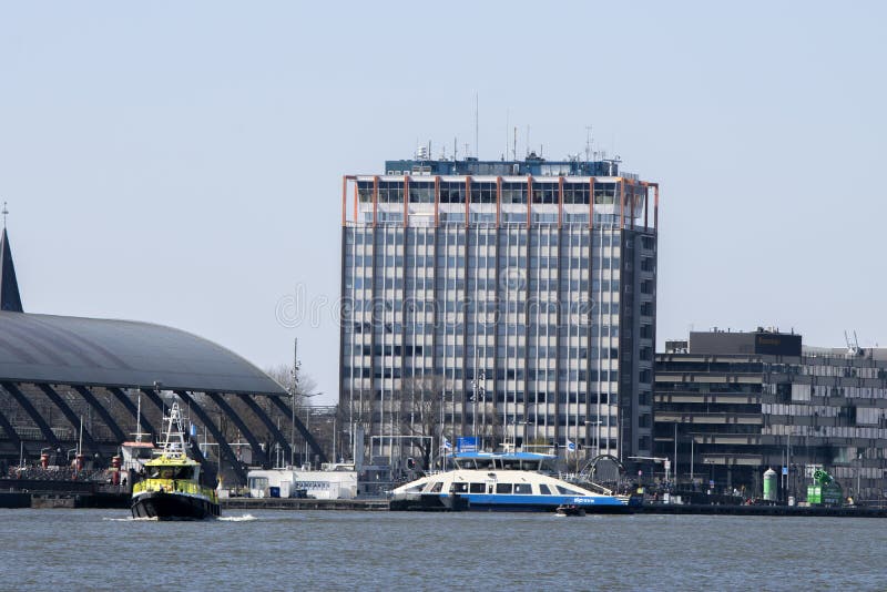 Havengebouw Building at Amsterdam the Netherlands 5-4-2020 Editorial ...