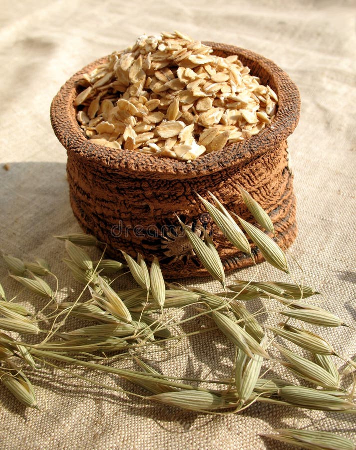 Haver stock afbeelding. Image of stof, gewas, haver, graangewassen ...