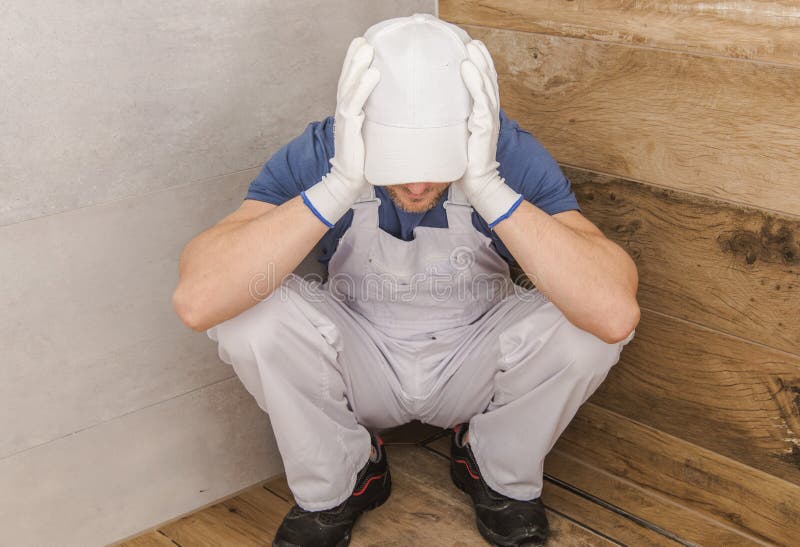 Having Construction Problems Stock Photo - Image of devastated ...