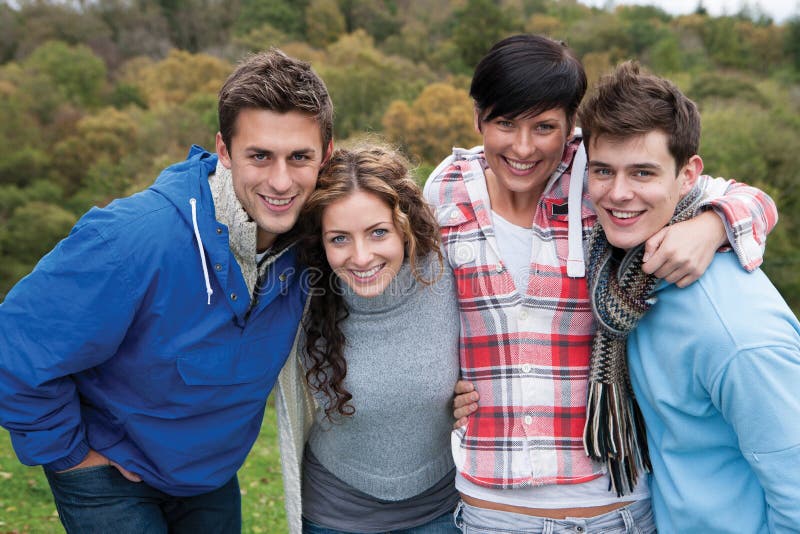 Having fun with friends stock image. Image of couples - 29628213