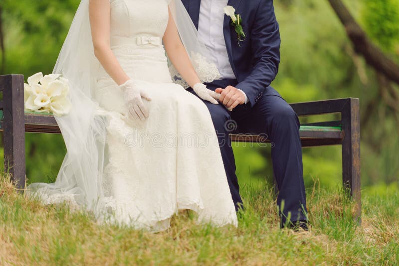 Having Rest on Bench stock photo. Image of formalwear - 42360096