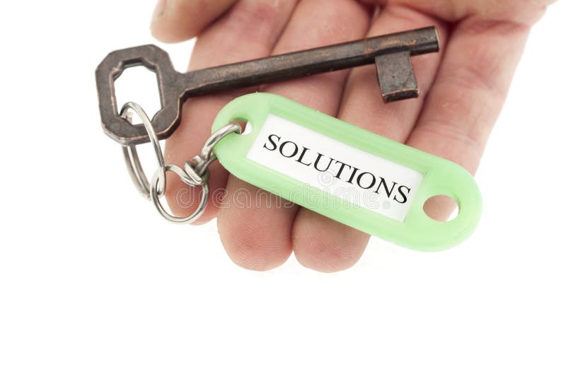 Having solutions stock image. Image of motivation, solutions - 47582069