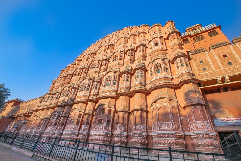 Hawa Ma Hal, Winddy Palace, Rajasthan, India Stock Photo - Image of ...