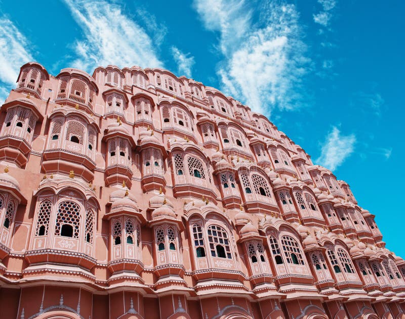 Hawa mahal in Jaipur stock image. Image of india, hawa - 21183537