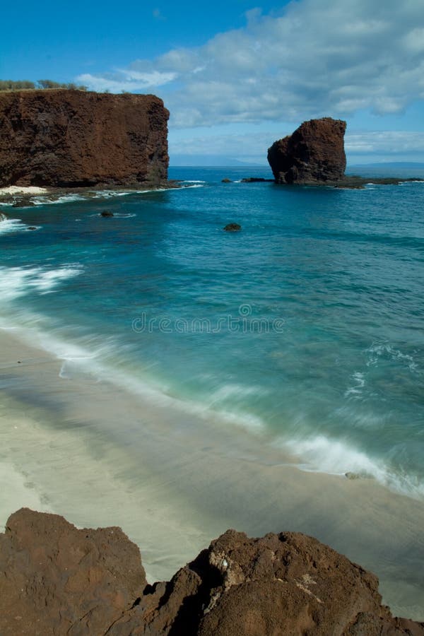 Hawaii Beach stock photo. Image of shoreline, isolation - 22180892